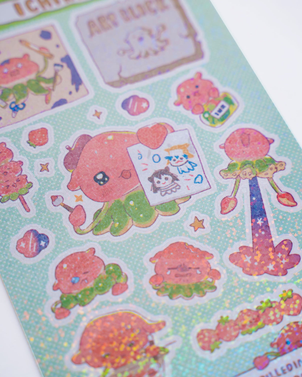 Ichika Holo Sticker Sheet – Spilled Ink